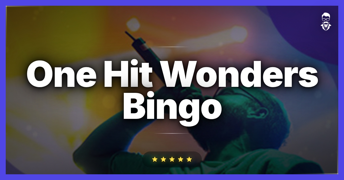 One Hit Wonders Bingo • QuizMaestro